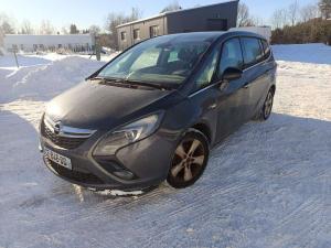 Серый Опель Zafira Tourer 2012 в Молетай, объемом двигателя 2.00 л и пробегом 242 тыс. км за 2499 €, фото  на AUTOMOTO.COM.LV