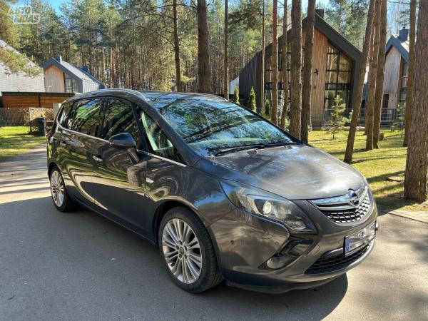 Pelēks Opel Zafira Tourer 2012 Viļņa, ar dzinēja tilpumu 2.00 L un nobraukumu 280 tūkst. km par 3750 €, foto 1 vietnē AUTOMOTO.COM.LV