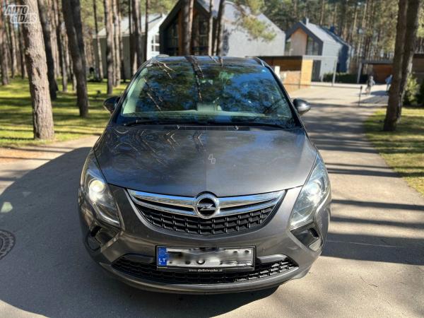 Pelēks Opel Zafira Tourer 2012 Viļņa, ar dzinēja tilpumu 2.00 L un nobraukumu 280 tūkst. km par 3750 €, foto 2 vietnē AUTOMOTO.COM.LV