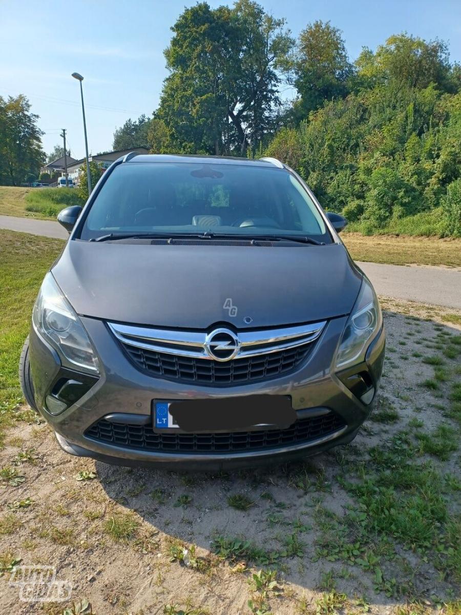 Pelēks Opel Zafira Tourer 2012 Jurbarkas, ar dzinēja tilpumu 2.00 L un nobraukumu 265 tūkst. km par 3999 €, foto 3 vietnē AUTOMOTO.COM.LV