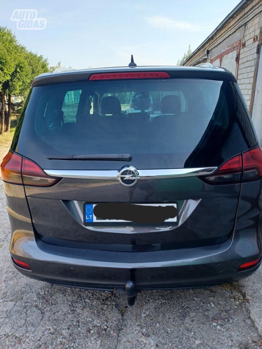 Pelēks Opel Zafira Tourer 2012 Jurbarkas, ar dzinēja tilpumu 2.00 L un nobraukumu 265 tūkst. km par 3999 €, foto 6 vietnē AUTOMOTO.COM.LV