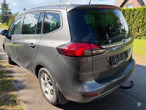 Pelēks Opel Zafira Tourer 2012 Rokiškis, ar dzinēja tilpumu 1.96 L un nobraukumu 280 tūkst. km par 4500 €, foto 5 vietnē AUTOMOTO.COM.LV