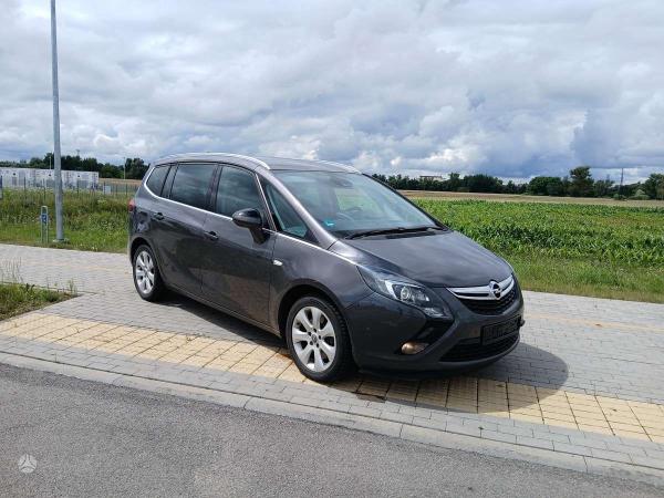Pelēks Opel Zafira Tourer 2012 Marijampole, ar dzinēja tilpumu 2.00 L un nobraukumu 204 tūkst. km par 5650 €, foto 7 vietnē AUTOMOTO.COM.LV