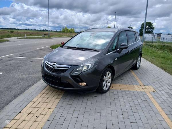Pelēks Opel Zafira Tourer 2012 Marijampole, ar dzinēja tilpumu 2.00 L un nobraukumu 204 tūkst. km par 5650 €, foto 8 vietnē AUTOMOTO.COM.LV