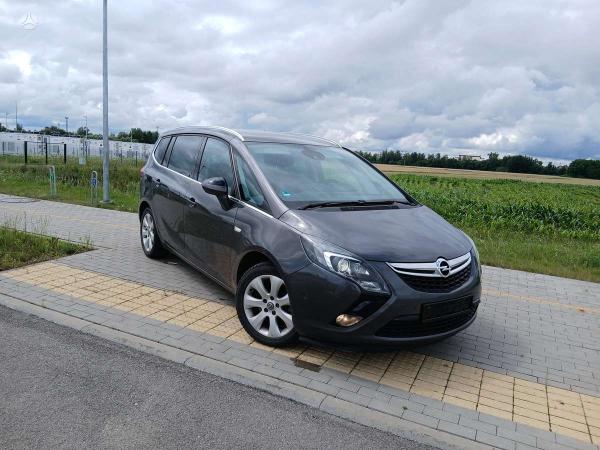 Pelēks Opel Zafira Tourer 2012 Marijampole, ar dzinēja tilpumu 2.00 L un nobraukumu 204 tūkst. km par 5650 €, foto 10 vietnē AUTOMOTO.COM.LV