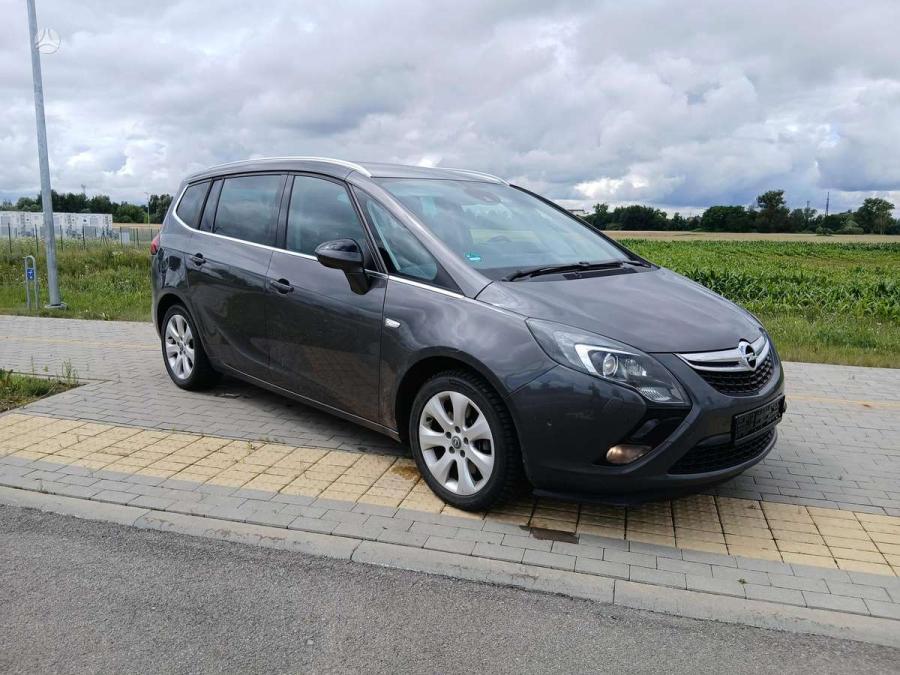 Серый Опель Zafira Tourer 2012 в Мариямполе, объемом двигателя 2.00 л и пробегом 204 тыс. км за 5650 €, фото 13 на AUTOMOTO.COM.LV