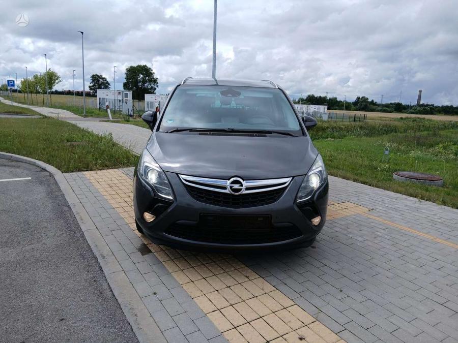 Серый Опель Zafira Tourer 2012 в Мариямполе, объемом двигателя 2.00 л и пробегом 204 тыс. км за 5650 €, фото 18 на AUTOMOTO.COM.LV