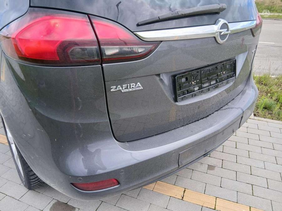 Серый Опель Zafira Tourer 2012 в Мариямполе, объемом двигателя 2.00 л и пробегом 204 тыс. км за 5650 €, фото 21 на AUTOMOTO.COM.LV