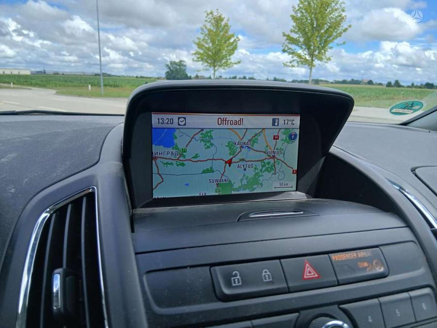 Серый Опель Zafira Tourer 2012 в Мариямполе, объемом двигателя 2.00 л и пробегом 204 тыс. км за 5650 €, фото 31 на AUTOMOTO.COM.LV