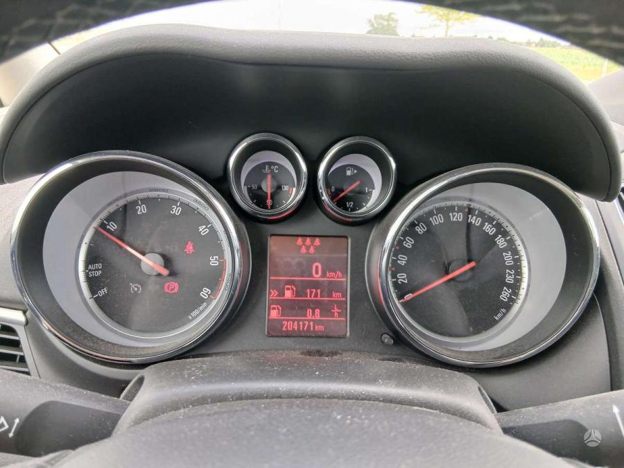 Серый Опель Zafira Tourer 2012 в Мариямполе, объемом двигателя 2.00 л и пробегом 204 тыс. км за 5650 €, фото 34 на AUTOMOTO.COM.LV