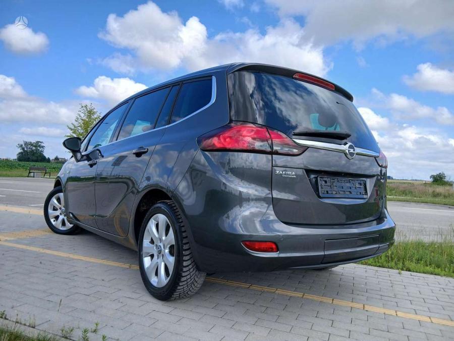 Серый Опель Zafira Tourer 2012 в Мариямполе, объемом двигателя 2.00 л и пробегом 204 тыс. км за 5750 €, фото 8 на AUTOMOTO.COM.LV