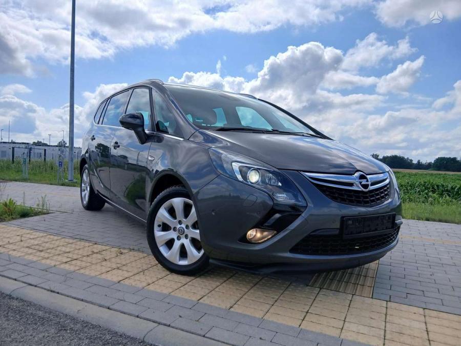 Серый Опель Zafira Tourer 2012 в Мариямполе, объемом двигателя 2.00 л и пробегом 204 тыс. км за 5750 €, фото 9 на AUTOMOTO.COM.LV