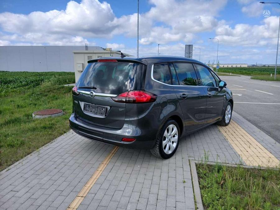 Серый Опель Zafira Tourer 2012 в Мариямполе, объемом двигателя 2.00 л и пробегом 204 тыс. км за 5750 €, фото 12 на AUTOMOTO.COM.LV