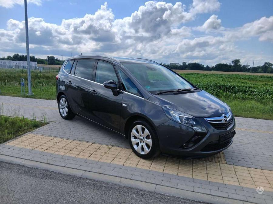 Серый Опель Zafira Tourer 2012 в Мариямполе, объемом двигателя 2.00 л и пробегом 204 тыс. км за 5750 €, фото 14 на AUTOMOTO.COM.LV
