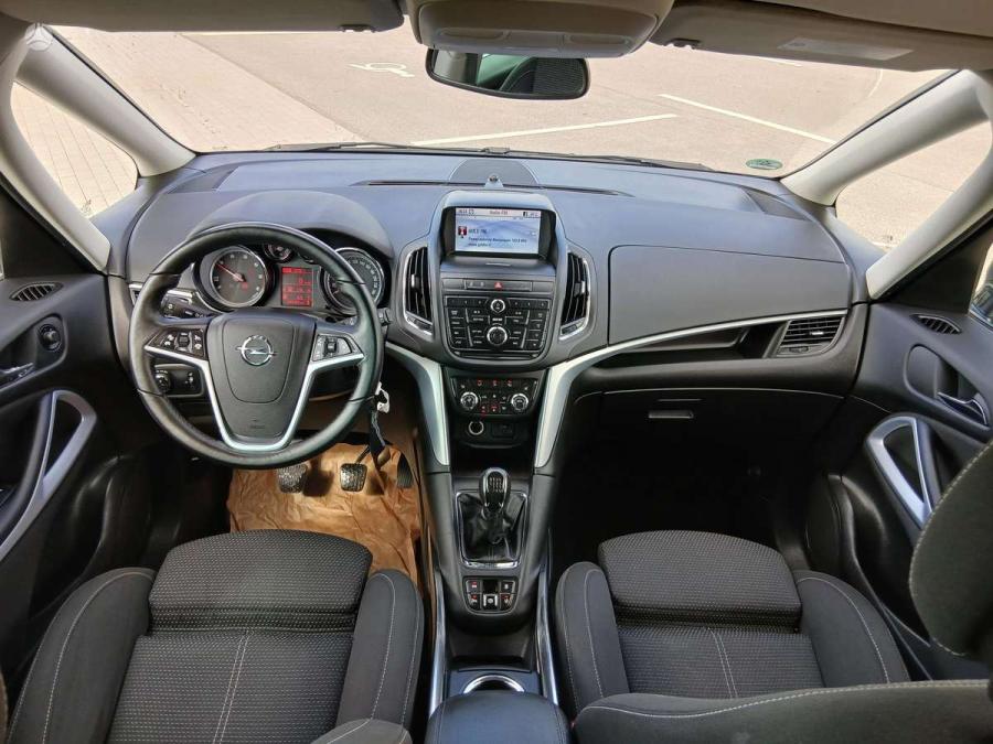 Серый Опель Zafira Tourer 2012 в Мариямполе, объемом двигателя 2.00 л и пробегом 204 тыс. км за 5750 €, фото 20 на AUTOMOTO.COM.LV