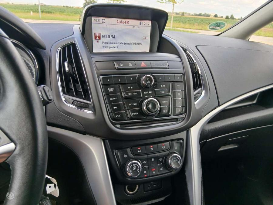 Серый Опель Zafira Tourer 2012 в Мариямполе, объемом двигателя 2.00 л и пробегом 204 тыс. км за 5750 €, фото 22 на AUTOMOTO.COM.LV