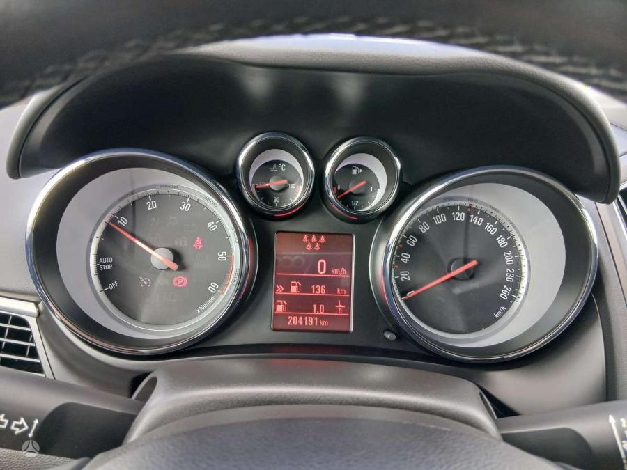 Серый Опель Zafira Tourer 2012 в Мариямполе, объемом двигателя 2.00 л и пробегом 204 тыс. км за 5750 €, фото 30 на AUTOMOTO.COM.LV