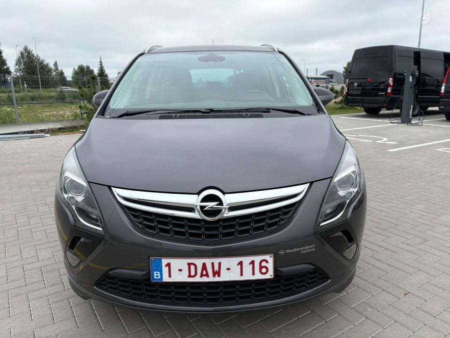 Серый Опель Zafira Tourer 2012 в Таураге, объемом двигателя 1.36 л и пробегом 144 тыс. км за 5700 €, фото 9 на AUTOMOTO.COM.LV