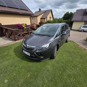 Серый Опель Zafira Tourer 2012 в Тельшяй, объемом двигателя 1.96 л и пробегом 216 тыс. км за 4500 €, фото 10 на AUTOMOTO.COM.LV