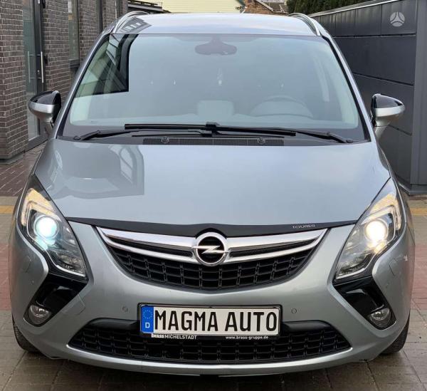 Pelēks Opel Zafira Tourer 2012 Marijampole, ar dzinēja tilpumu 1.96 L un nobraukumu 258 tūkst. km par 5250 €, foto 3 vietnē AUTOMOTO.COM.LV