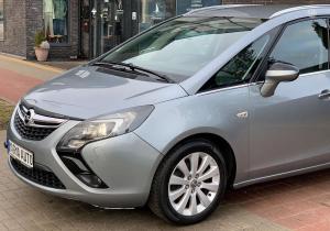 Pelēks Opel Zafira Tourer 2012 Marijampole, ar dzinēja tilpumu 1.96 L un nobraukumu 258 tūkst. km par 5250 €, foto 8 vietnē AUTOMOTO.COM.LV
