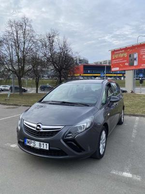 Серый Опель Zafira Tourer 2012 в Вильнюс, объемом двигателя 0.00 л и пробегом 276 тыс. км за 4200 €, фото  на AUTOMOTO.COM.LV