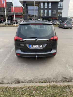 Серый Опель Zafira Tourer 2012 в Вильнюс, объемом двигателя 0.00 л и пробегом 276 тыс. км за 4200 €, фото 4 на AUTOMOTO.COM.LV