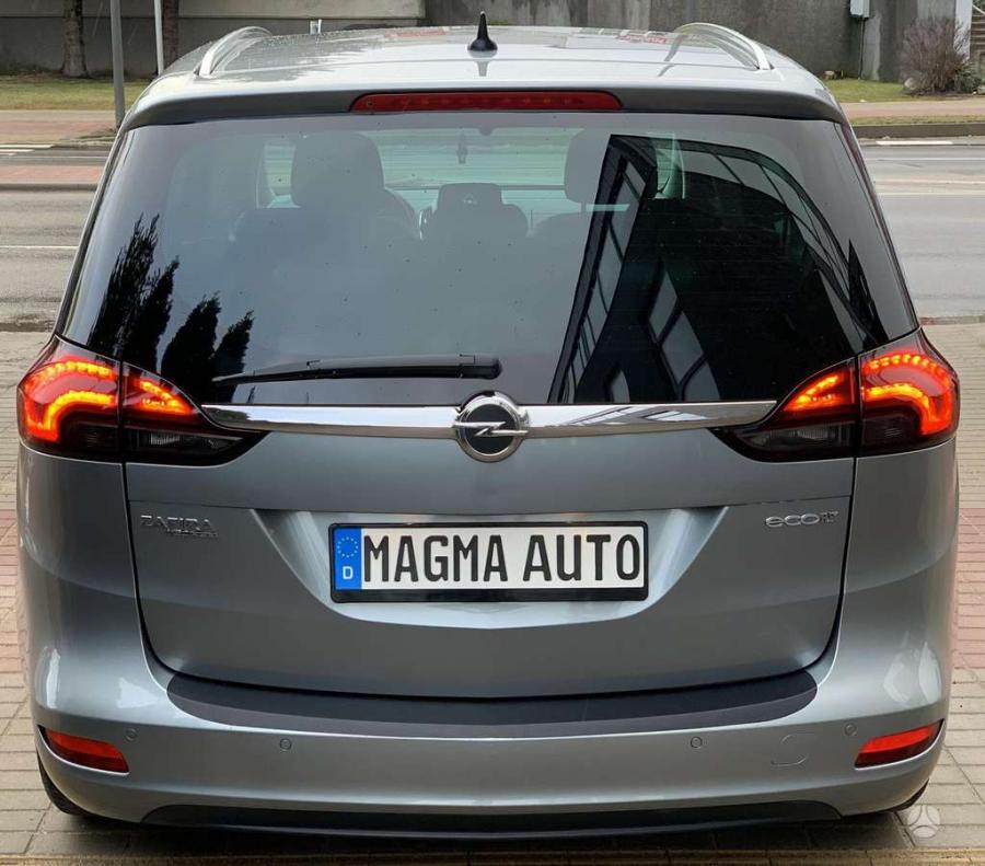 Серый Опель Zafira Tourer 2012 в Мариямполе, объемом двигателя 1.96 л и пробегом 258 тыс. км за 5250 €, фото 13 на AUTOMOTO.COM.LV
