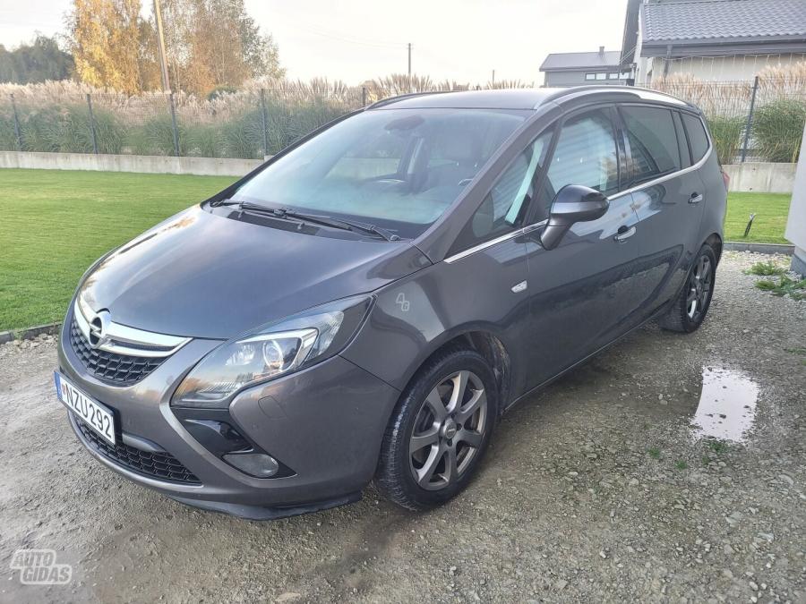 Серый Опель Zafira Tourer 2012 в Каунас, объемом двигателя 2.00 л и пробегом 309 тыс. км за 2700 €, фото 4 на AUTOMOTO.COM.LV