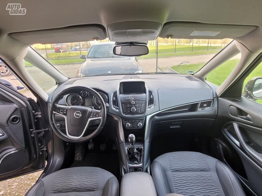 Серый Опель Zafira Tourer 2012 в Каунас, объемом двигателя 2.00 л и пробегом 309 тыс. км за 2700 €, фото 19 на AUTOMOTO.COM.LV