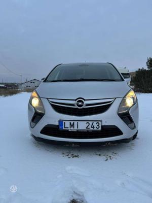 Серый Опель Zafira Tourer 2013 в Паневежис, объемом двигателя 1.96 л и пробегом 289 тыс. км за 6420 €, фото  на AUTOMOTO.COM.LV