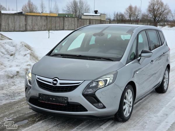 Pelēks Opel Zafira Tourer 2013 Viļņa, ar dzinēja tilpumu 2.00 L un nobraukumu 200 tūkst. km par 5650 €, foto 3 vietnē AUTOMOTO.COM.LV