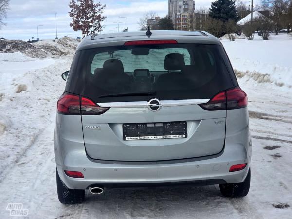 Pelēks Opel Zafira Tourer 2013 Viļņa, ar dzinēja tilpumu 2.00 L un nobraukumu 200 tūkst. km par 5650 €, foto 7 vietnē AUTOMOTO.COM.LV