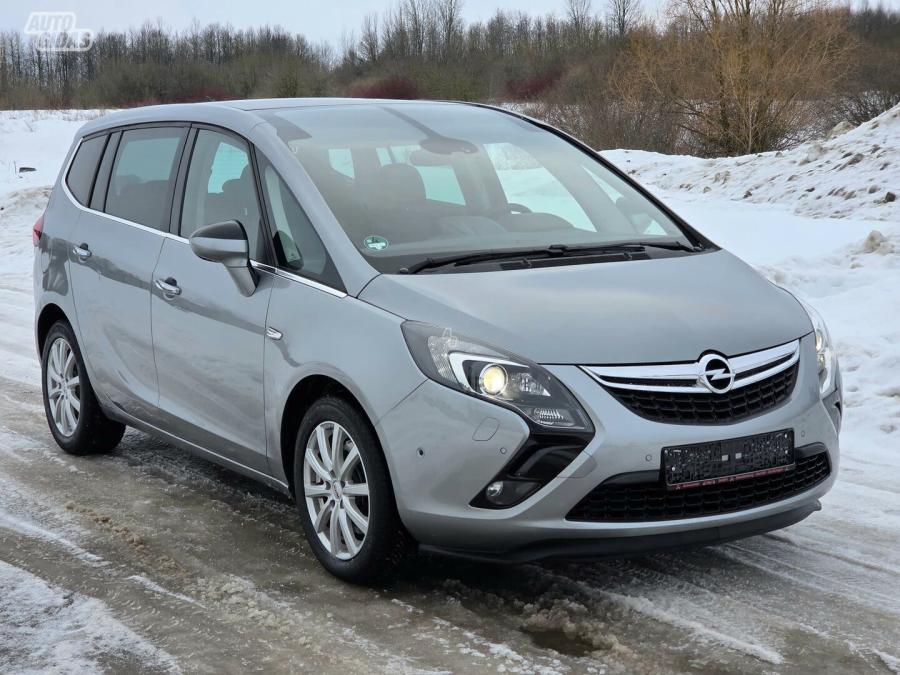 Pelēks Opel Zafira Tourer 2013 Viļņa, ar dzinēja tilpumu 2.00 L un nobraukumu 200 tūkst. km par 5950 €, foto 11 vietnē AUTOMOTO.COM.LV