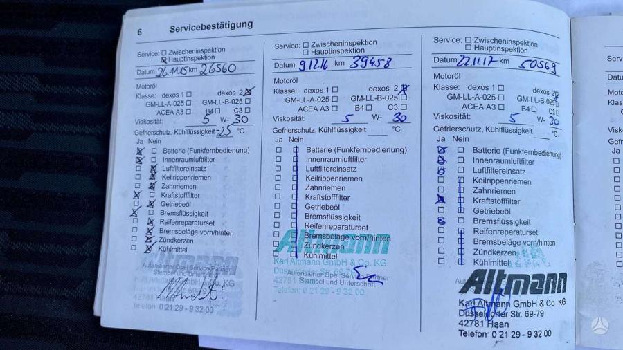 Серый Опель Zafira Tourer 2013 в Мариямполе, объемом двигателя 1.60 л и пробегом 139 тыс. км за 4950 €, фото 9 на AUTOMOTO.COM.LV