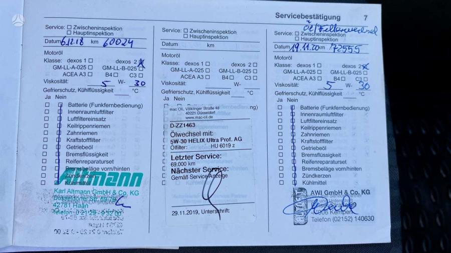 Серый Опель Zafira Tourer 2013 в Мариямполе, объемом двигателя 1.60 л и пробегом 139 тыс. км за 4950 €, фото 10 на AUTOMOTO.COM.LV