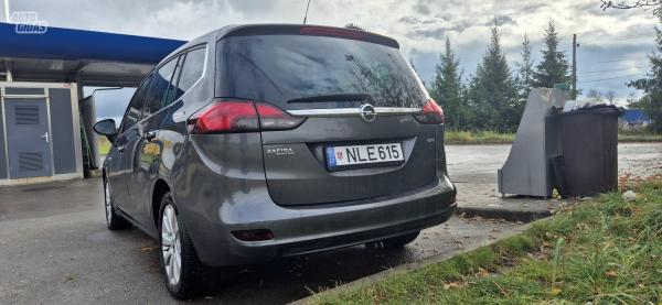 Pelēks Opel Zafira Tourer 2014 Raseiniai, ar dzinēja tilpumu 2.00 L un nobraukumu 253 tūkst. km par 5550 €, foto 6 vietnē AUTOMOTO.COM.LV