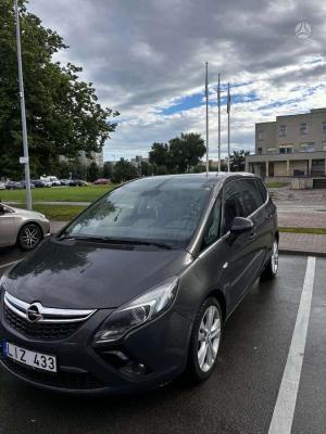 Grey Opel Zafira Tourer 2014 in Siauliai, with an engine capacity of 1.96 L and mileage of 310 thousand km for 5950 €, photo  on AUTOMOTO.COM.LV