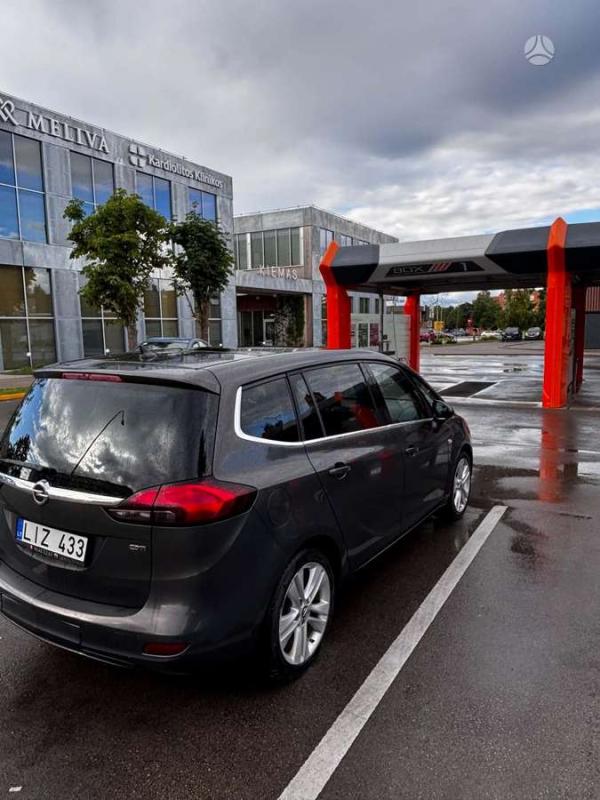 Серый Опель Zafira Tourer 2014 в Шяуляй, объемом двигателя 1.96 л и пробегом 310 тыс. км за 5950 €, фото 6 на AUTOMOTO.COM.LV