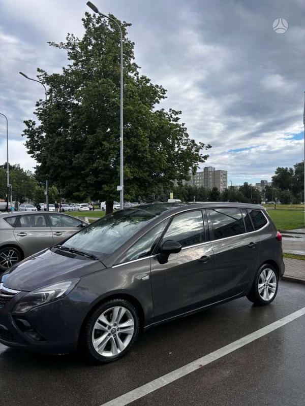 Серый Опель Zafira Tourer 2014 в Шяуляй, объемом двигателя 1.96 л и пробегом 310 тыс. км за 5950 €, фото 9 на AUTOMOTO.COM.LV