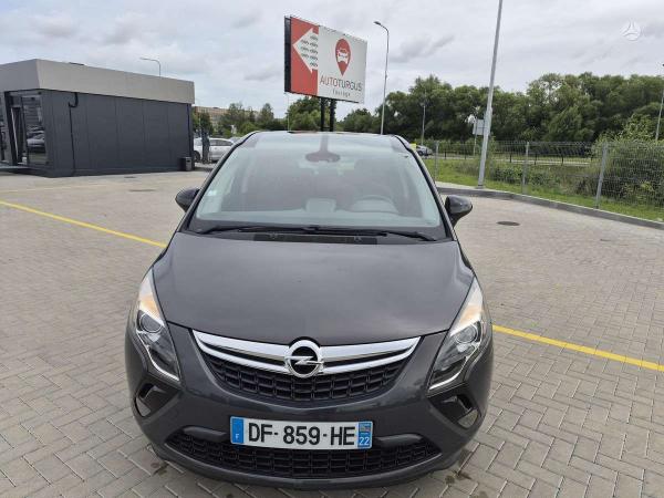 Pelēks Opel Zafira Tourer 2014 Tauragė, ar dzinēja tilpumu 1.60 L un nobraukumu 199 tūkst. km par 3900 €, foto 2 vietnē AUTOMOTO.COM.LV