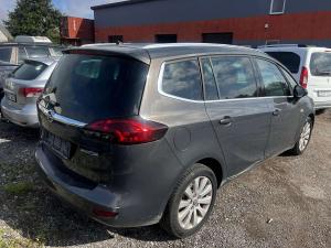 Серый Опель Zafira Tourer 2014 в Вилкавишкис, объемом двигателя 1.60 л и пробегом 207 тыс. км за 3999 €, фото 5 на AUTOMOTO.COM.LV