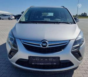 Grey Opel Zafira Tourer 2014 in Marijampole, with an engine capacity of 1.36 L and mileage of 222 thousand km for 4750 €, photo 7 on AUTOMOTO.COM.LV