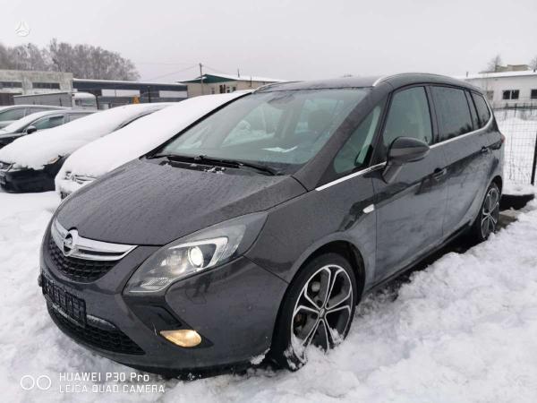 Серый Опель Zafira Tourer 2015 в Пренай, объемом двигателя 1.60 л и пробегом 290 тыс. км за 5799 €, фото 10 на AUTOMOTO.COM.LV