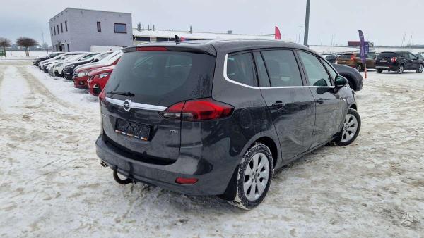 Серый Опель Zafira Tourer 2015 в Мариямполе, объемом двигателя 1.96 л и пробегом 262 тыс. км за 6790 €, фото 6 на AUTOMOTO.COM.LV