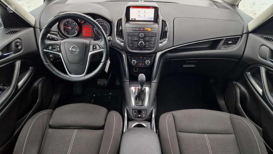 Pelēks Opel Zafira Tourer 2015 Marijampole, ar dzinēja tilpumu 1.96 L un nobraukumu 262 tūkst. km par 6790 €, foto 18 vietnē AUTOMOTO.COM.LV