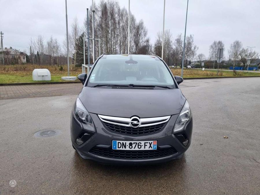 Pelēks Opel Zafira Tourer 2015 Tauragė, ar dzinēja tilpumu 1.60 L un nobraukumu 260 tūkst. km par 5200 €, foto 7 vietnē AUTOMOTO.COM.LV