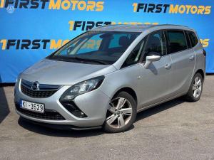 Серый Опель Zafira Tourer 2015 в Рига, объемом двигателя 1.96 л и пробегом 212 тыс. км за 5950 €, фото  на AUTOMOTO.COM.LV