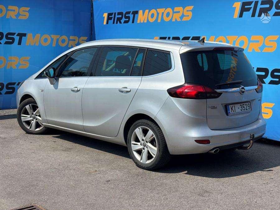 Серый Опель Zafira Tourer 2015 в Рига, объемом двигателя 1.96 л и пробегом 212 тыс. км за 5950 €, фото 3 на AUTOMOTO.COM.LV