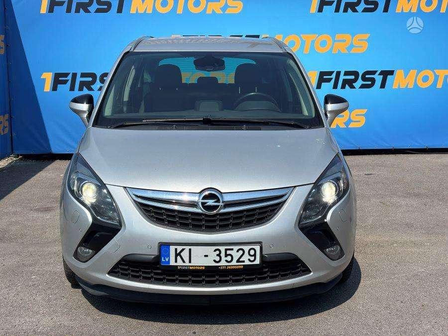 Серый Опель Zafira Tourer 2015 в Рига, объемом двигателя 1.96 л и пробегом 212 тыс. км за 5950 €, фото 4 на AUTOMOTO.COM.LV